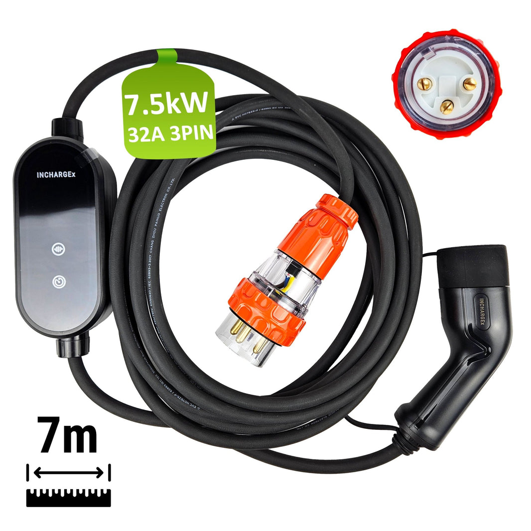 INCHARGEx Portable EV Chargers | Type 2 Cables And EVSE Australia