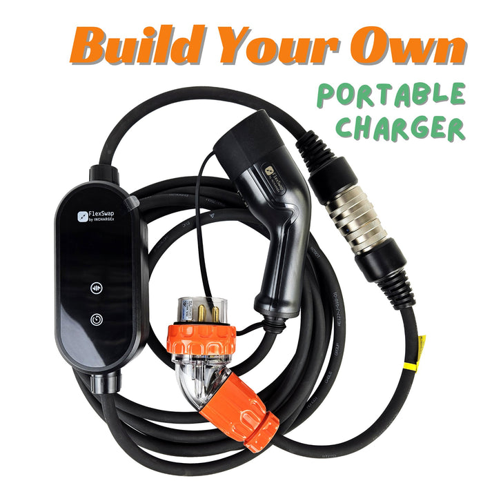 INCHARGEx Build Your Own EV Charger FlexSwap Gen 2 Swappable Tails 10A