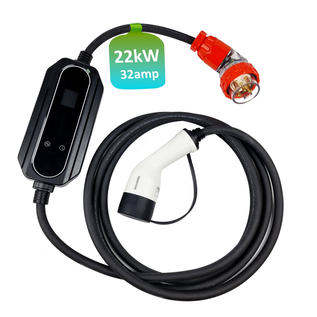 INCHARGEx Portable EV Chargers | Type 2 Cables And EVSE Australia
