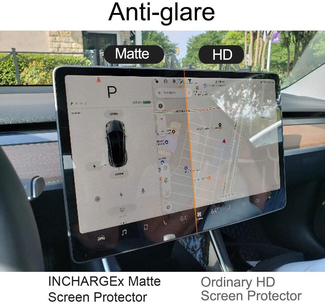 INCHARGEx MATTE Premium Tempered Glass Screen Protector accessory for