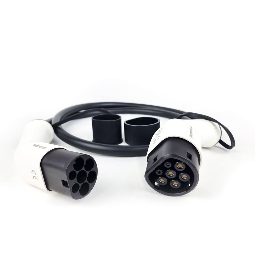 INCHARGEx Daisy Chain Type 2 Extension Cable 22kW 3 Phases for Type 2